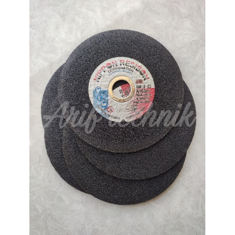 Jual Cutting disc NIPPON RESIBON 6inch / Batu gerinda potong NIPPON 150 ...
