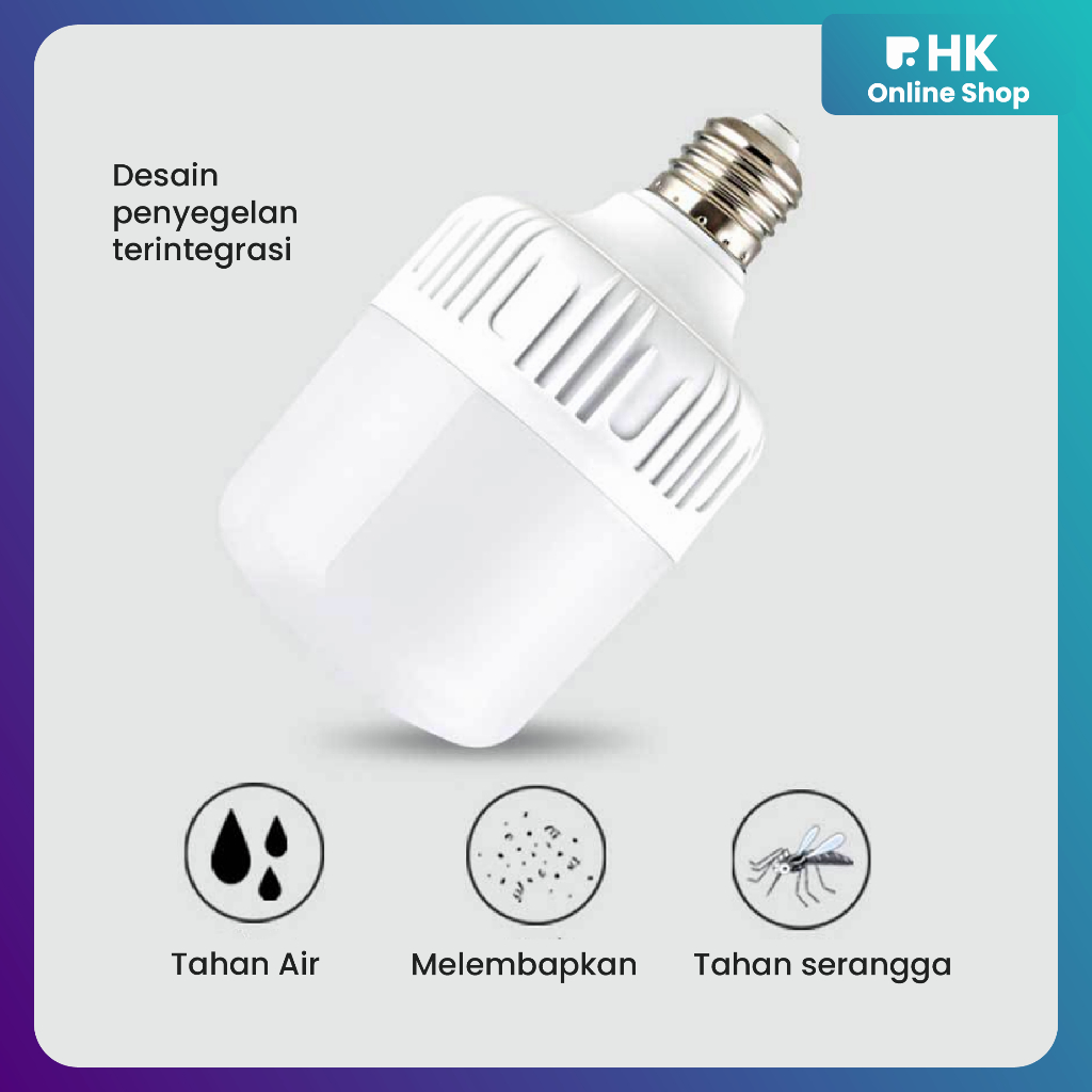 Jual HK-Lampu Led kamar Jumbo / Bohlam LED Kapsul 5w/10w/15w/20w/30w/50w lampu LED Hemat Energi ...