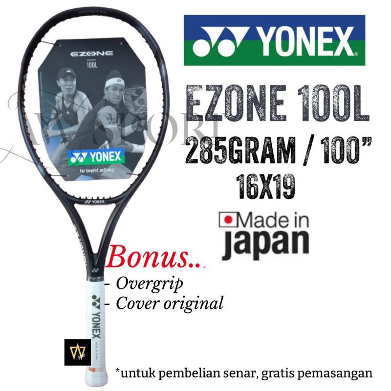 Jual Raket Tenis Yonex EZONE 100L 2024 AQua Night Black Berat : 285g Original | Shopee Indonesia