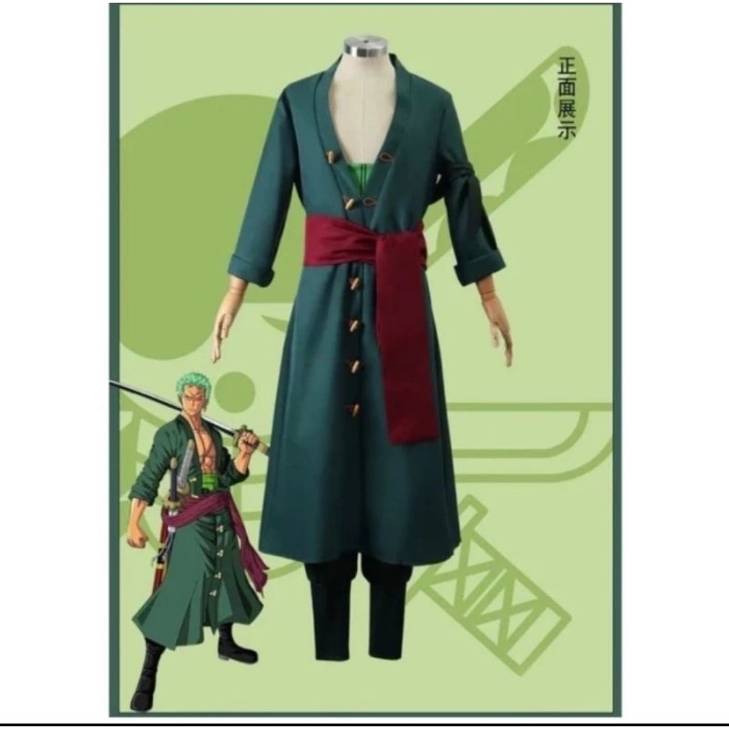 Zorro Kostum One Piece