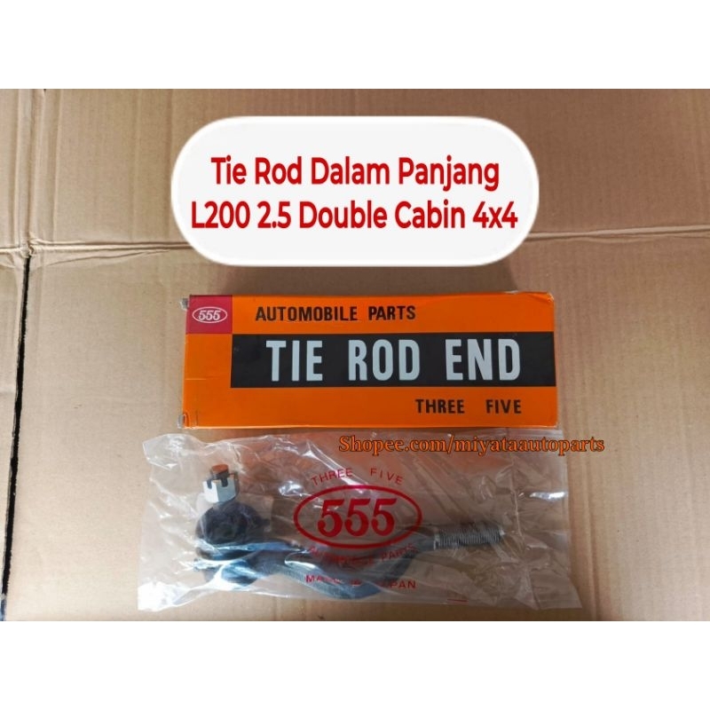 Jual Tie Rod Dalam Panjang L200 2.5 Double Cabin 4x4 merek 555 Jepang ...