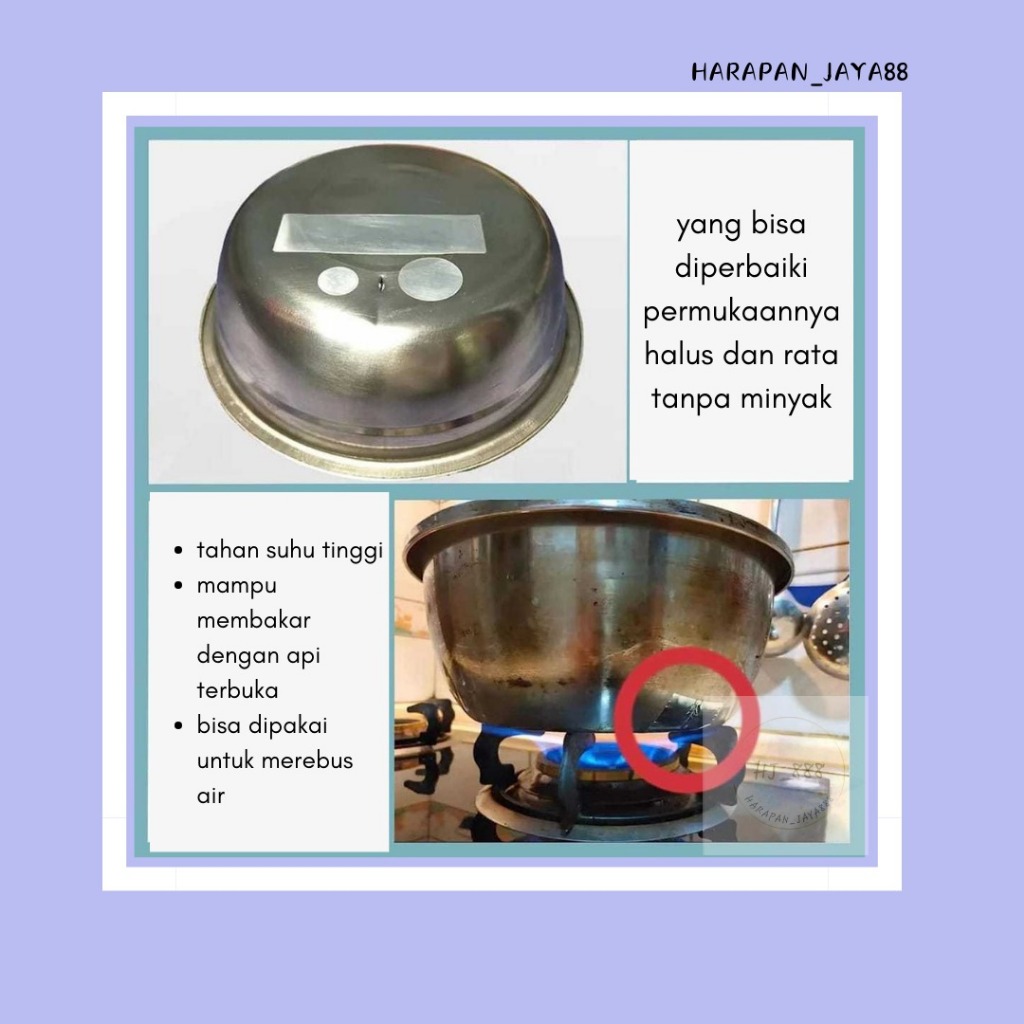 Jual 1 Lembar Stiker Lem Tambal Panci Bocor Tambalan Penambal Penutup ...