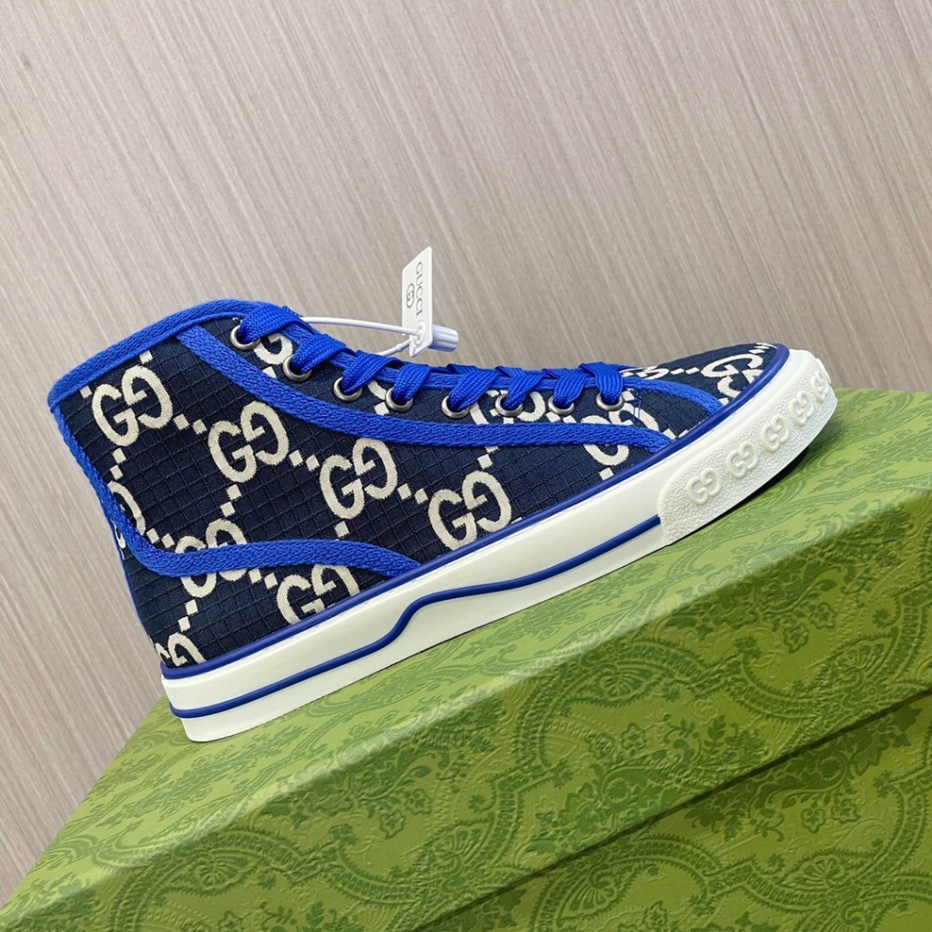 Jual Sepatu Gucci Tennis 1977 High Top Sneaker | Shopee Indonesia