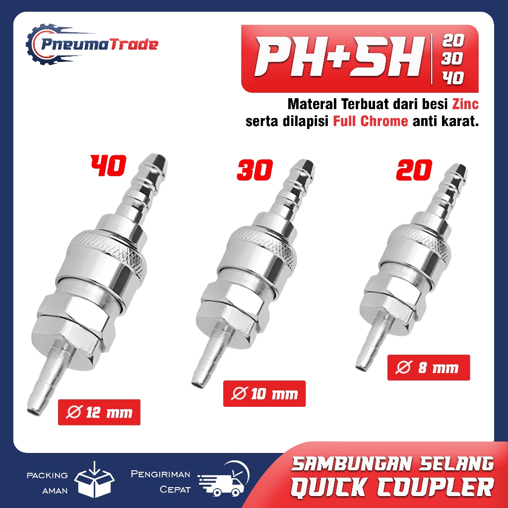 Jual Quick coupler sambungan selang PF coupling PF SAMBUNGAN SELANG ...