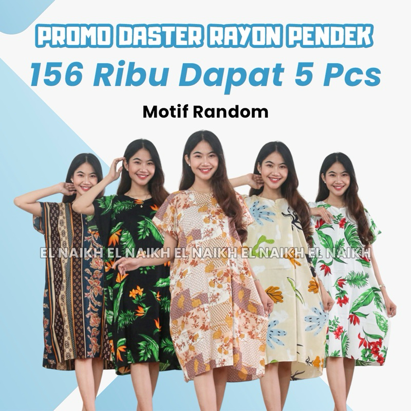 Jual Daster Murah 100 Dapat 5 | 100ribu Dapat 5 Daster | Daster Murah ...