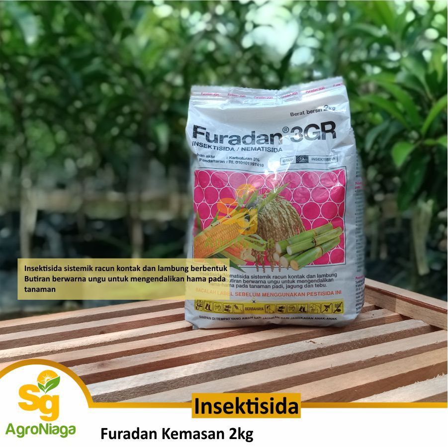 Jual Insektisida Furadan Kemasan 2 KG Pembasmi Hama Uret Tanah | Shopee ...