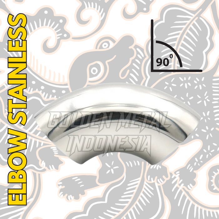 Jual ELBOW STAINLESS SUS 304 2 Inch (DIAMETER 50.8mm) | Shopee Indonesia
