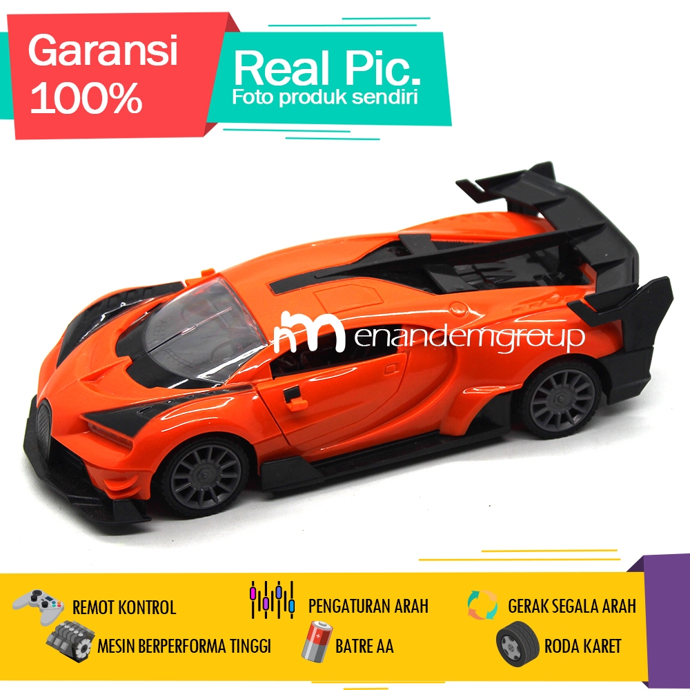 Jual Mainan Mobil Remot Kontrol Rc Sedan Balap Buka Pintu LED GTXS ...