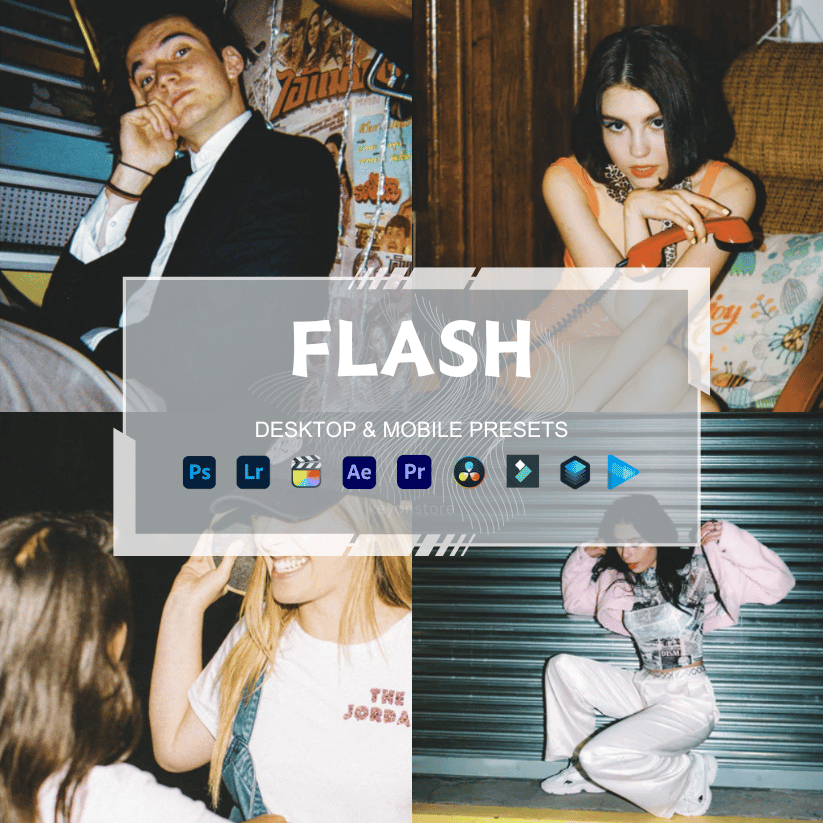 Jual Preset Lightroom Premium - 10 Flash Preset + LUTs | Shopee Indonesia