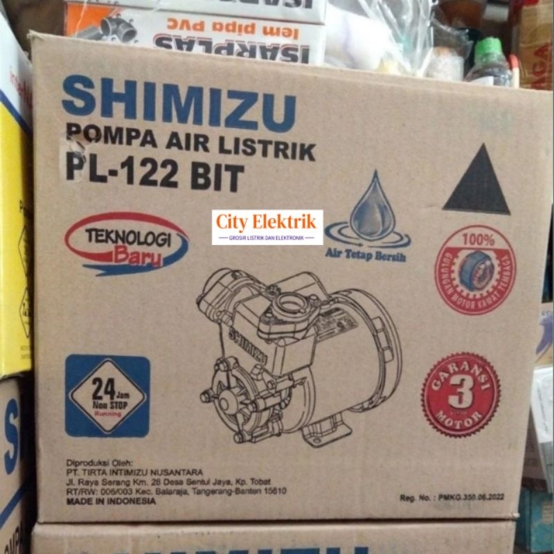 Jual POMPA AIR SHIMIZU PS - 128 BIT / MESIN AIR SHIMIZU 128 BIT ...