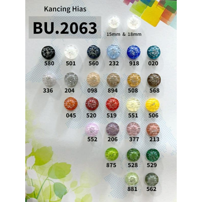 Jual Kancing Hias 15mm, 18mm 144pc | Shopee Indonesia