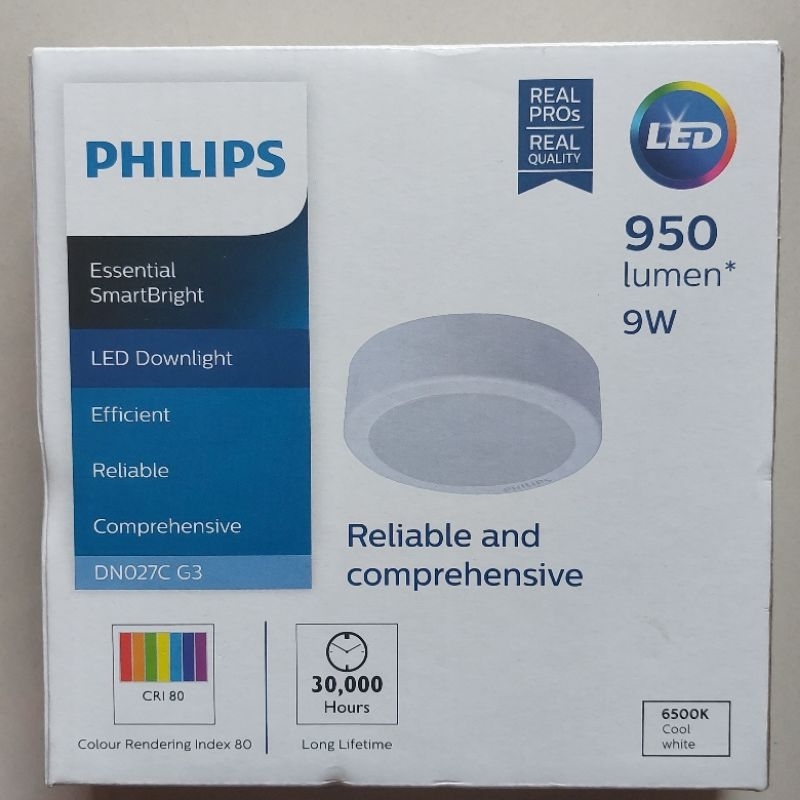 Jual Lampu PHILIPS LED Downlight Outbow DN027C G3 9 12 15 19 W Watt Cahaya Putih Netral dan ...