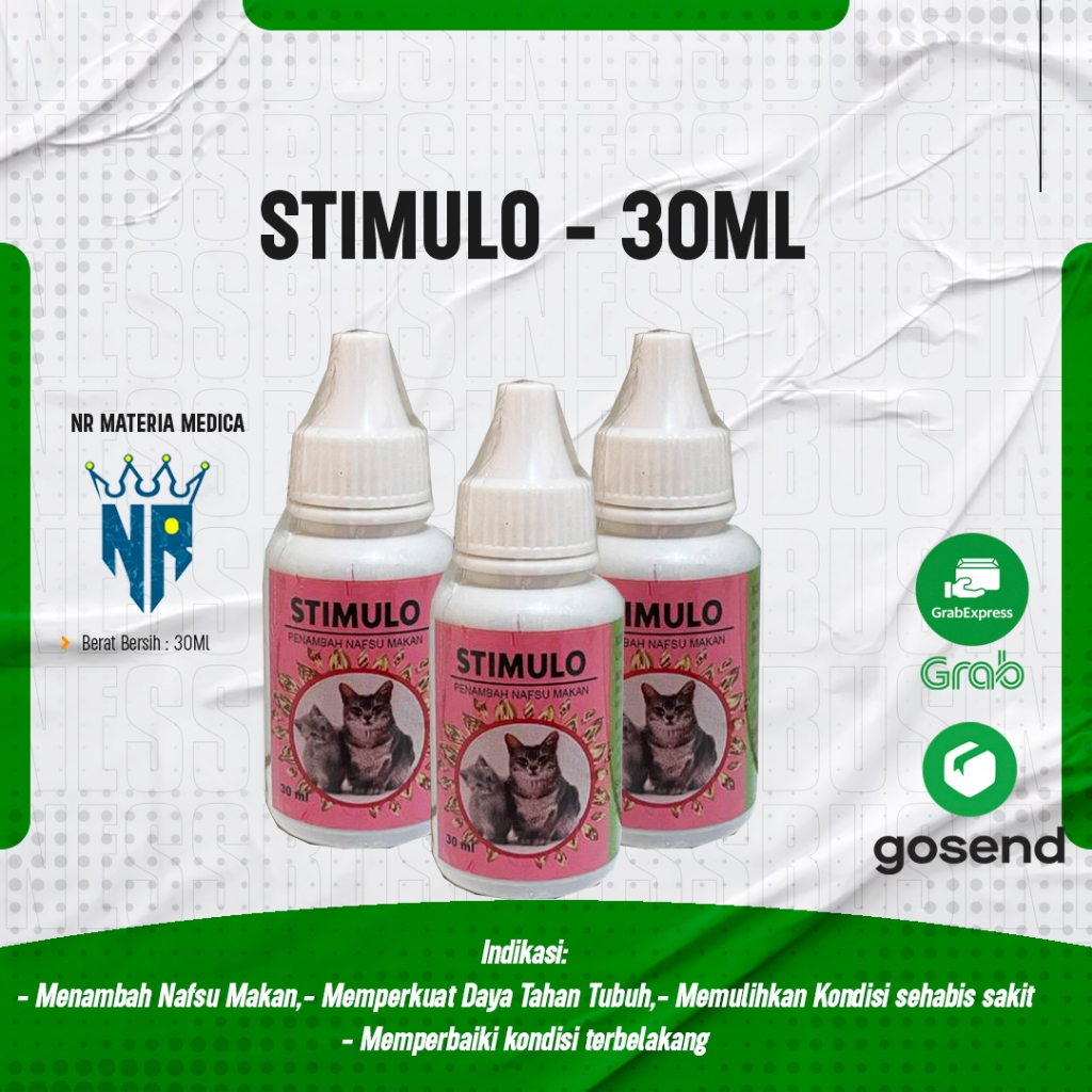 Jual Stimulo 30 ml - Penambah Nafsu Makan Kucing 30 ml - Penambah Daya ...