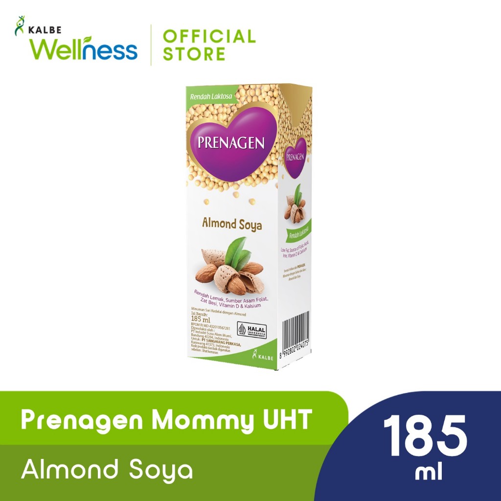 Jual Prenagen Mommy UHT Almond Barley Soya 185ml | Shopee Indonesia