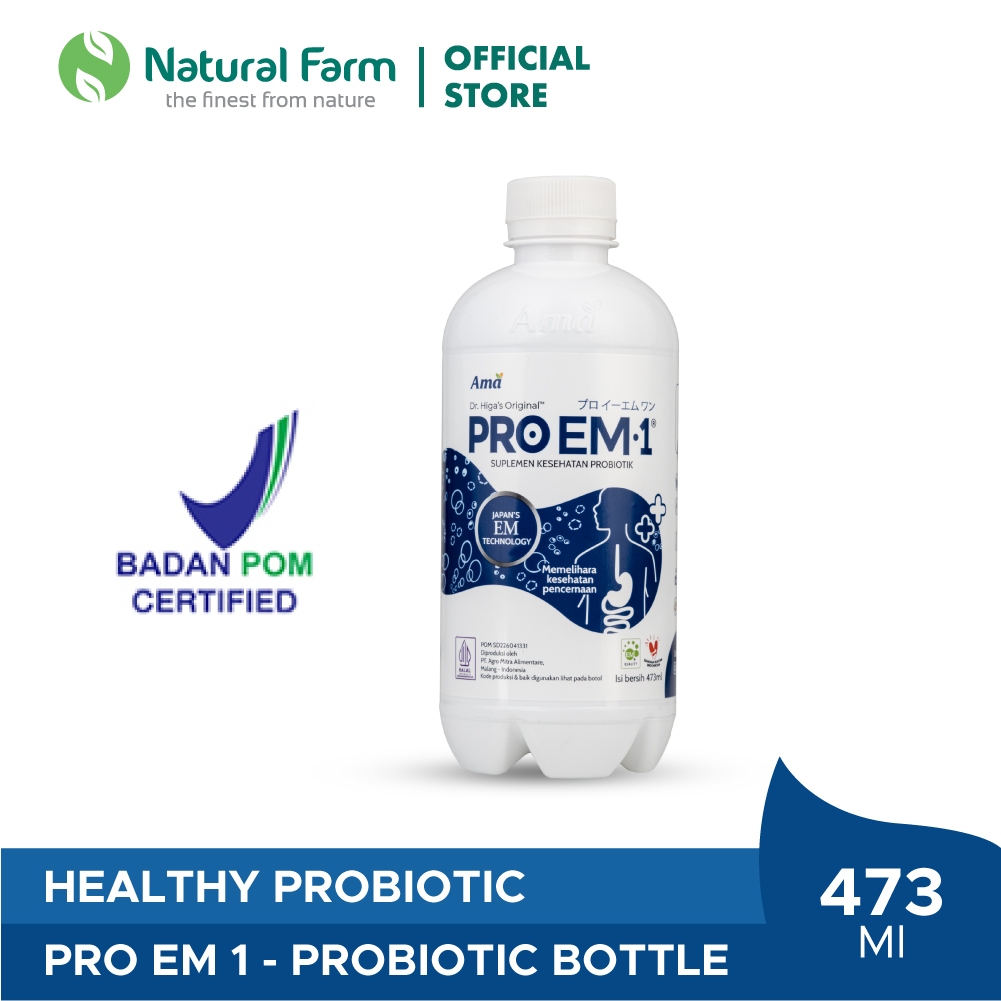 Jual PRO EM.1 Probiotik Botol - 473mL | Shopee Indonesia