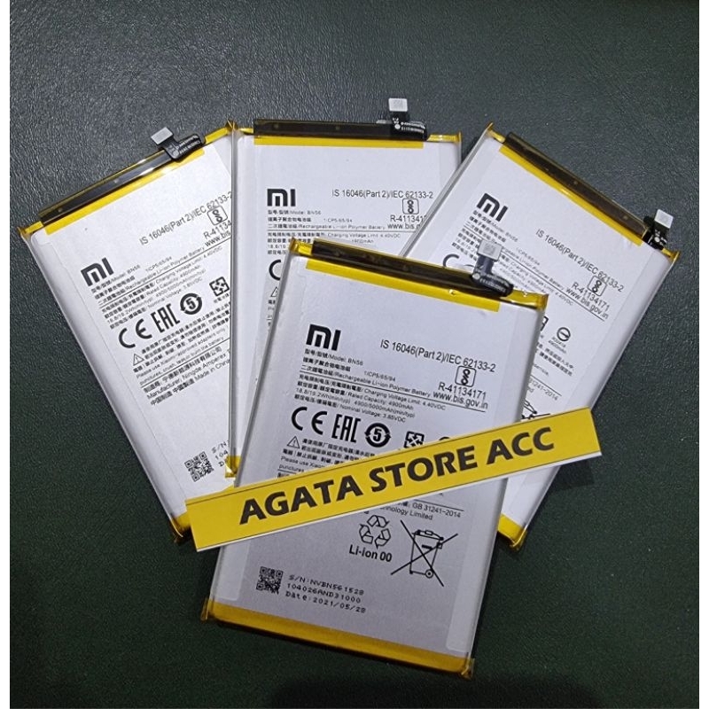 Jual Baterai Batre Xiaomi Redmi 9 9A 9C BN56 Ori New Battery Xiaomi BN ...