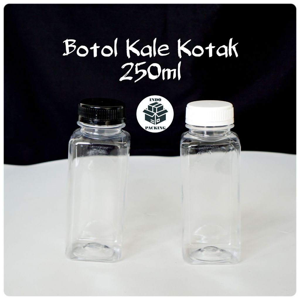 Jual Botol Kale Kotak 250ml Kick 250 ml / Botol Jus Minuman Sekali ...