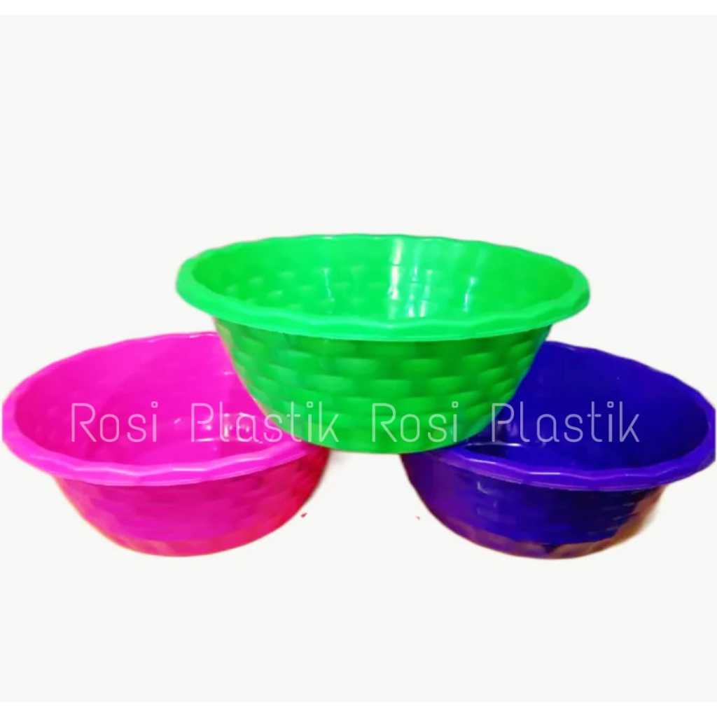 Jual Baskom Nasi Hajatan Bagus / Besek Plastik / Waskom serbaguna ...