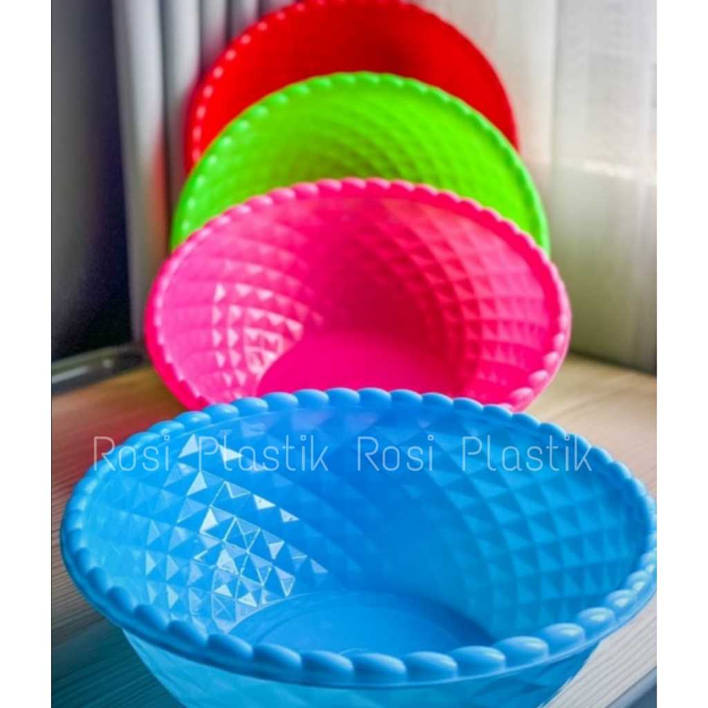 Jual 50 BIJI Baskom Diamond Series isi 50 PCS / Baskom Nasi Hajatan ...