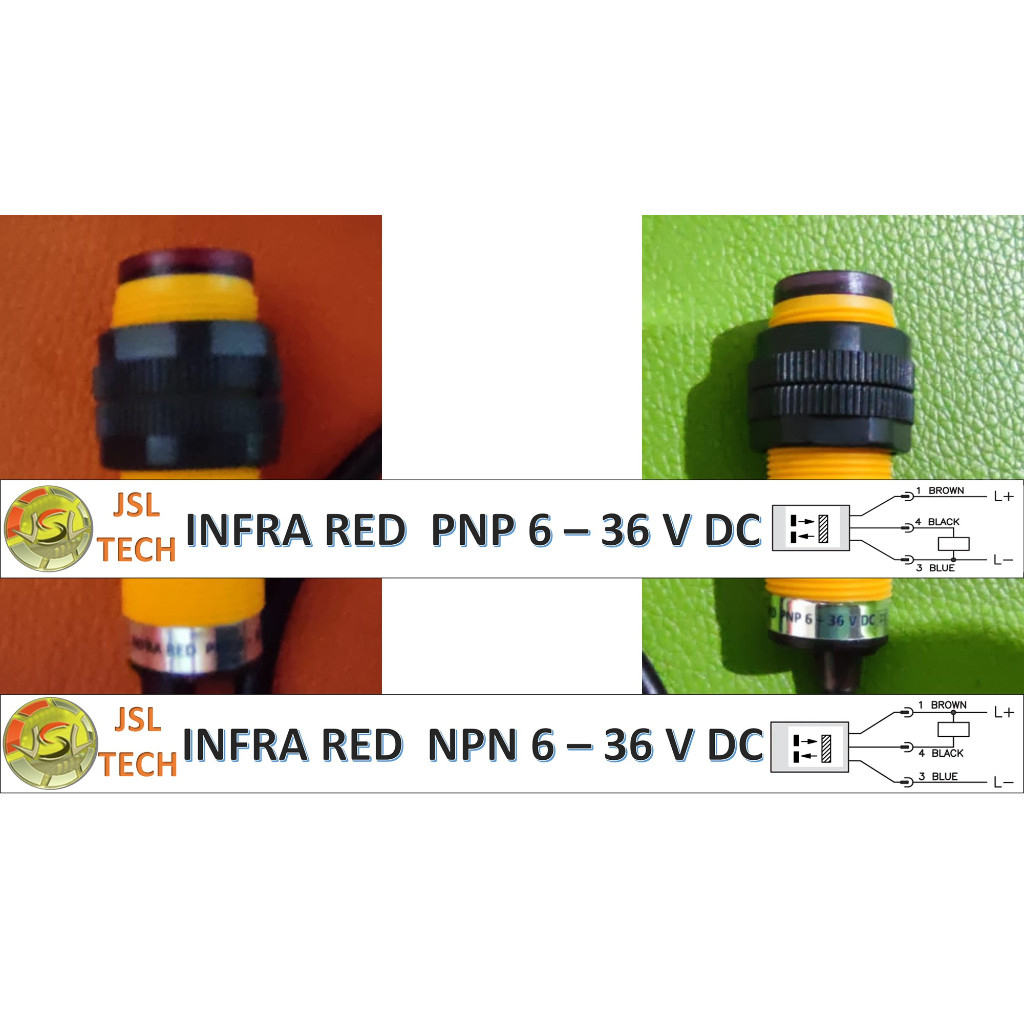 Jual Sensor Infrared Sensor Proximity Switch PNP-NPN 6 - 36 volt DC ...