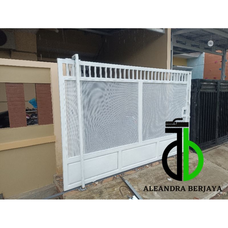 Jual Pagar/Pintu Minimalis expanded/expanda/conforated/perforated/murah ...