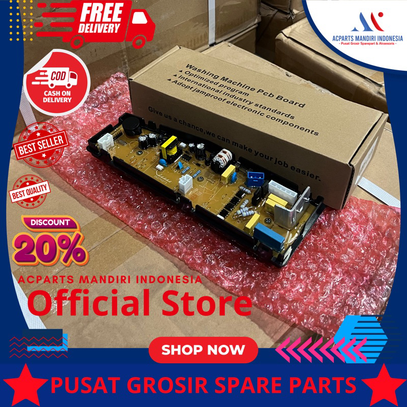 Jual POLYTRON 7.5kg PAW 75513 ( PAW 75513N ), Modul pcb mesin cuci Top Loading | Shopee Indonesia