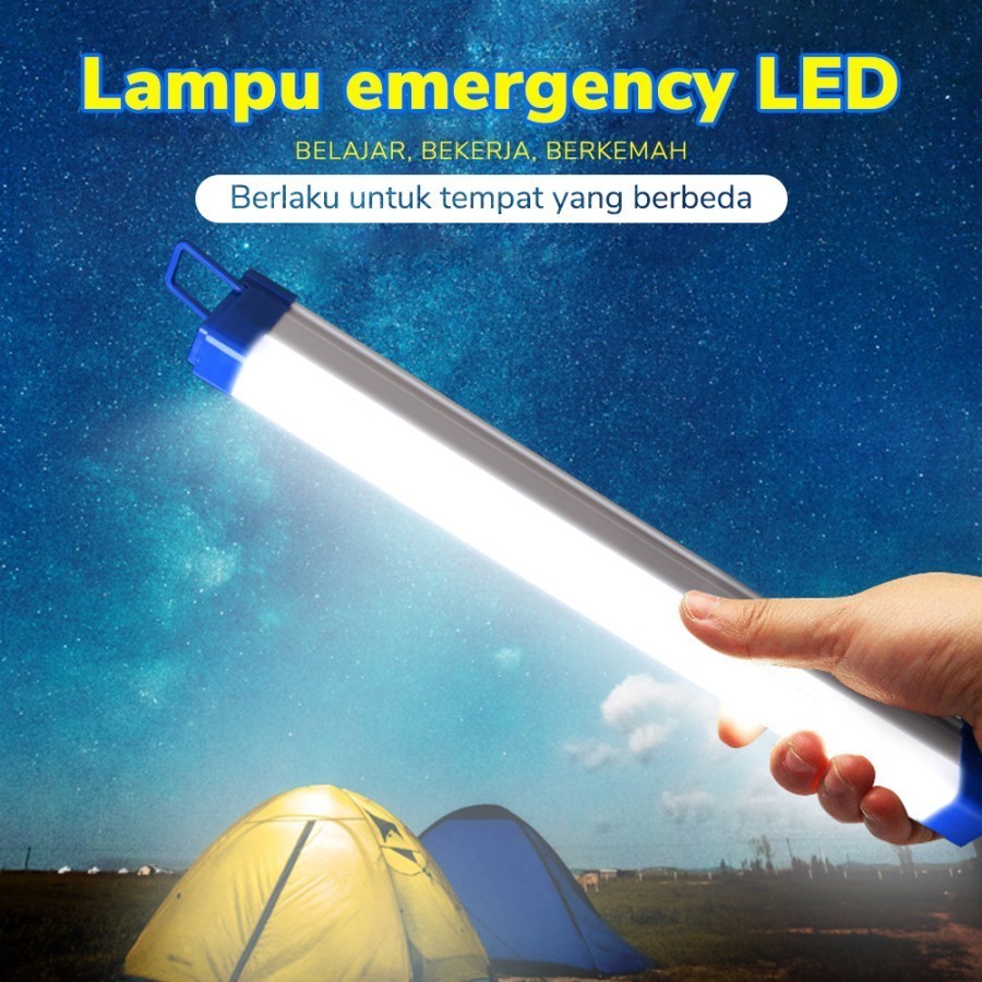 Jual LAMPU NEON LED PANJANG EMERGENCY USB MAGNET LAMPU NEON LED PORTABLE EMERGENCY LAMP SUPER ...