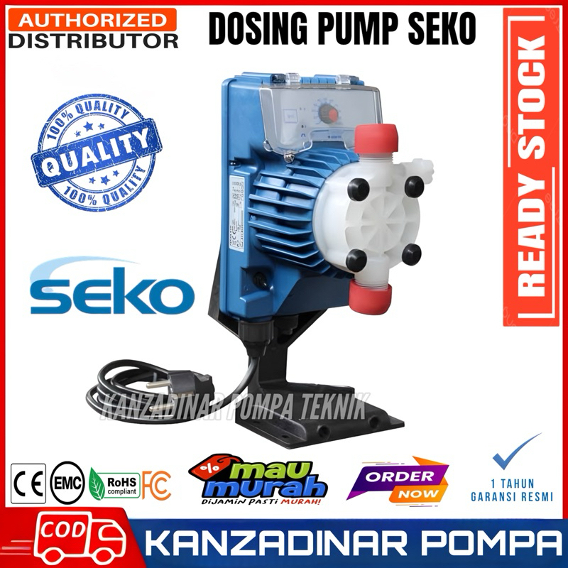 Jual Dosing Pump SEKO AMS 200 pompa dossing chemical Seko Dosing pump Kimia | Shopee Indonesia