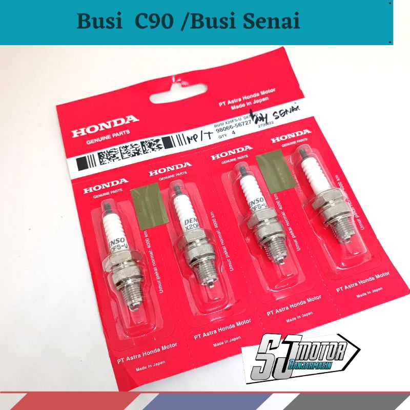 Jual Busi Denso U20FS-U AHM 98066-56727 Busi Honda C90 Busi Senai ...