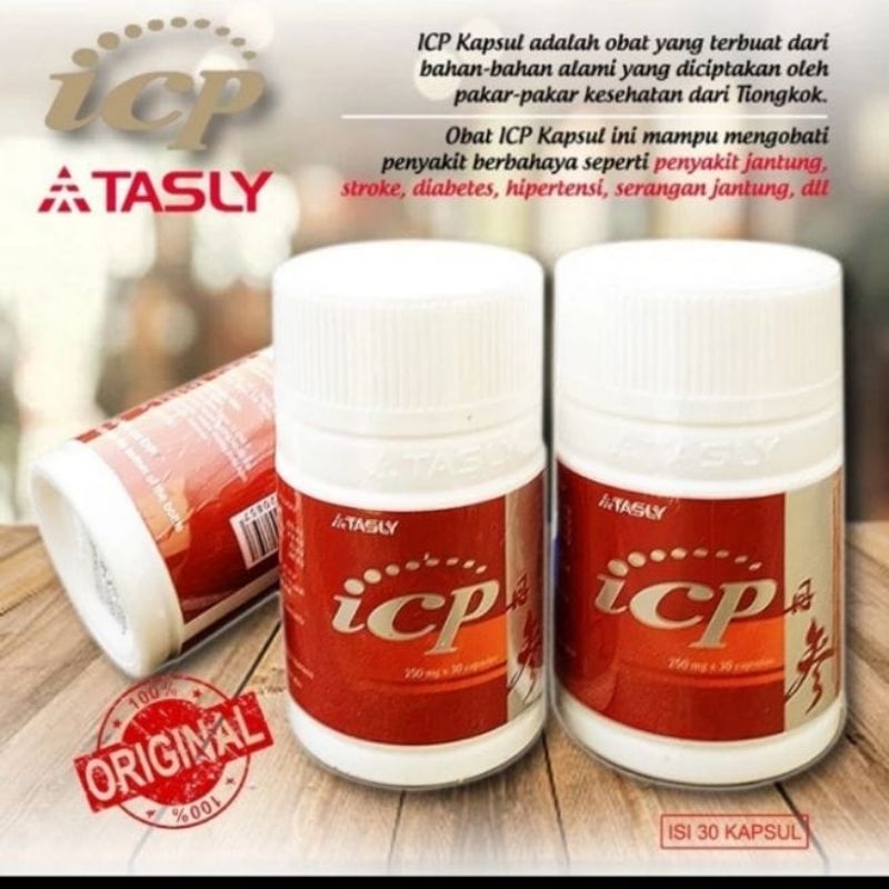 Jual ICP kapsul Obat Herbal Jantung Stroke Diabetes 100% Original BPOM ...
