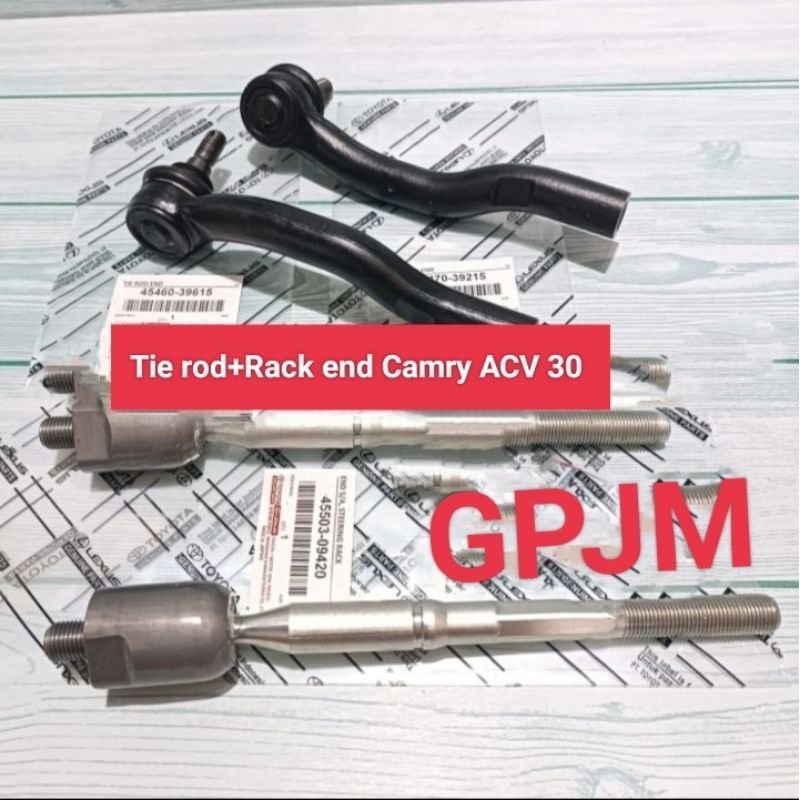 Jual TIE ROD+RACK END CAMRY ACV30 ACV40 2002-2012 Original 1Paket ...