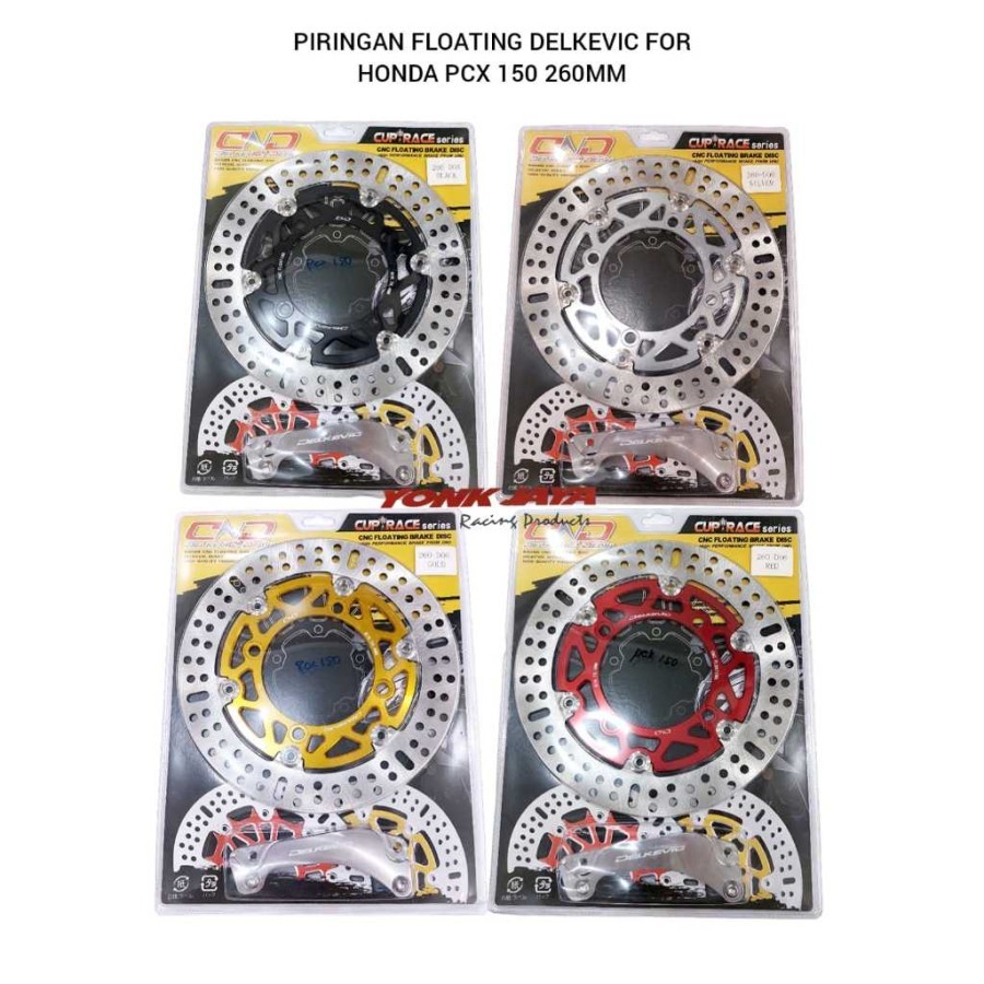 Jual PIRINGAN DELKEVIC PCX 150 FRONT FLOATING DND DISC 260MM | Shopee ...
