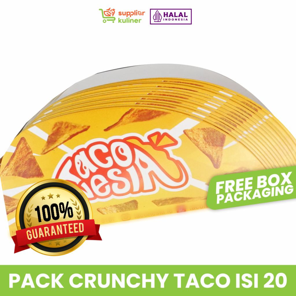 Jual TACO BOX PAPER FOOD GRADE / TACO BOX KECIL RAKIT FOOD GRADE ( BISA ...