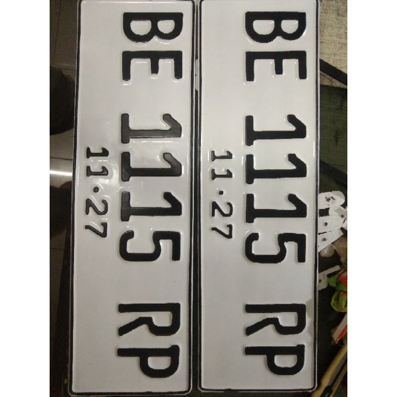 Jual Plat mobil font lama dan font baru lengkap dengan logo korlantas ...