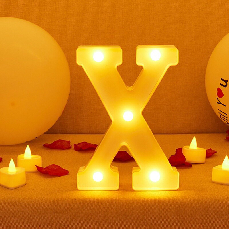 Jual LAMPU LED ALFABET HURUF A-Z dan SIMBOL | Shopee Indonesia