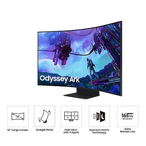 Jual SAMSUNG Smart Gaming Monitor 55” Odyssey Ark G97NC UHD 165Hz Mini ...
