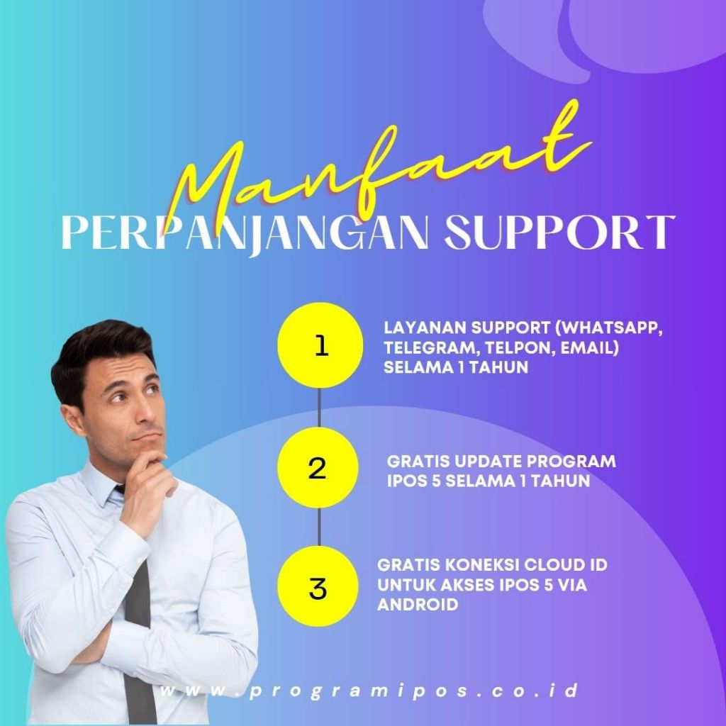 Jual Perpanjangan Support & Cloud ID IPOS 5 Untuk 1 Tahun | Shopee ...