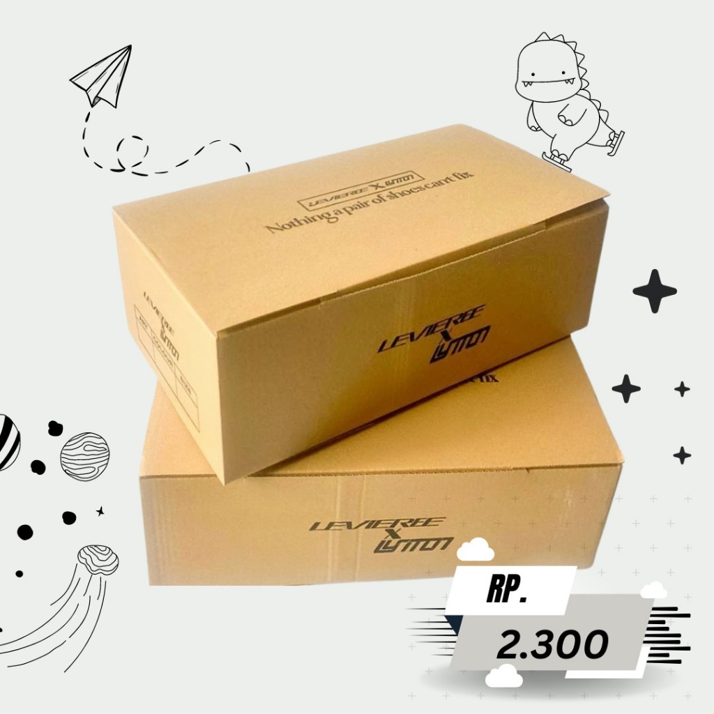 Jual PLK Box Kardus Tambahan Packing/Kotak Dus Sepatu Packaging Premium ...
