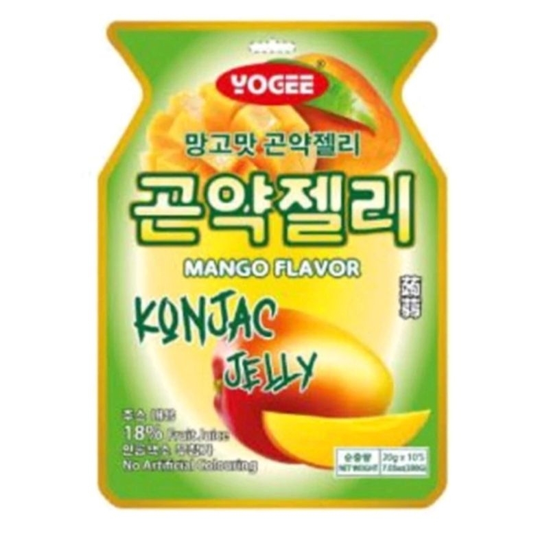 Jual NEW?? JELLY KONJAC YOGEE 200hr ( 20g x 10s ) | Shopee Indonesia
