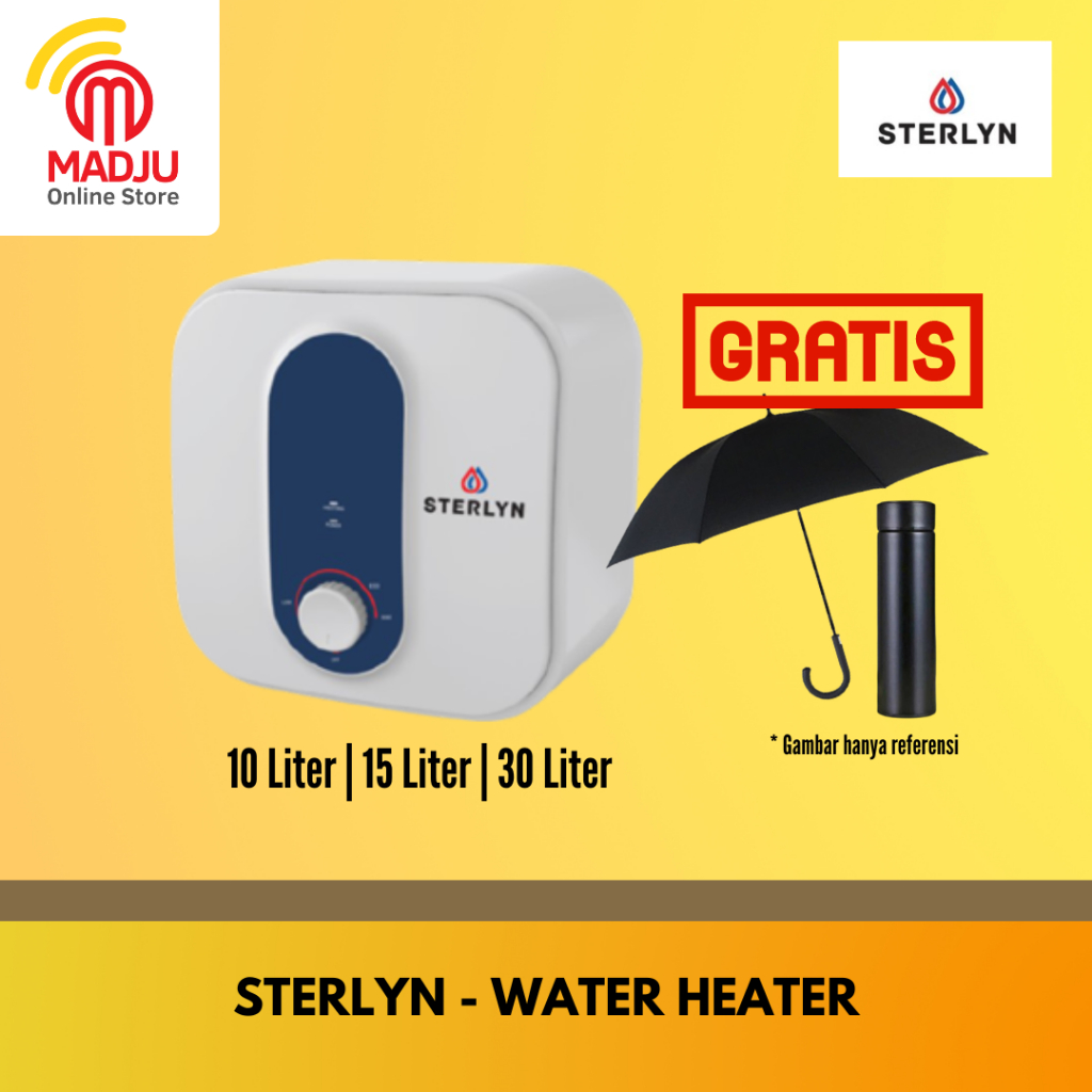 Jual STERLYN Water Heater Listrik 30 Liter - Pemanas Air Listrik 350 ...