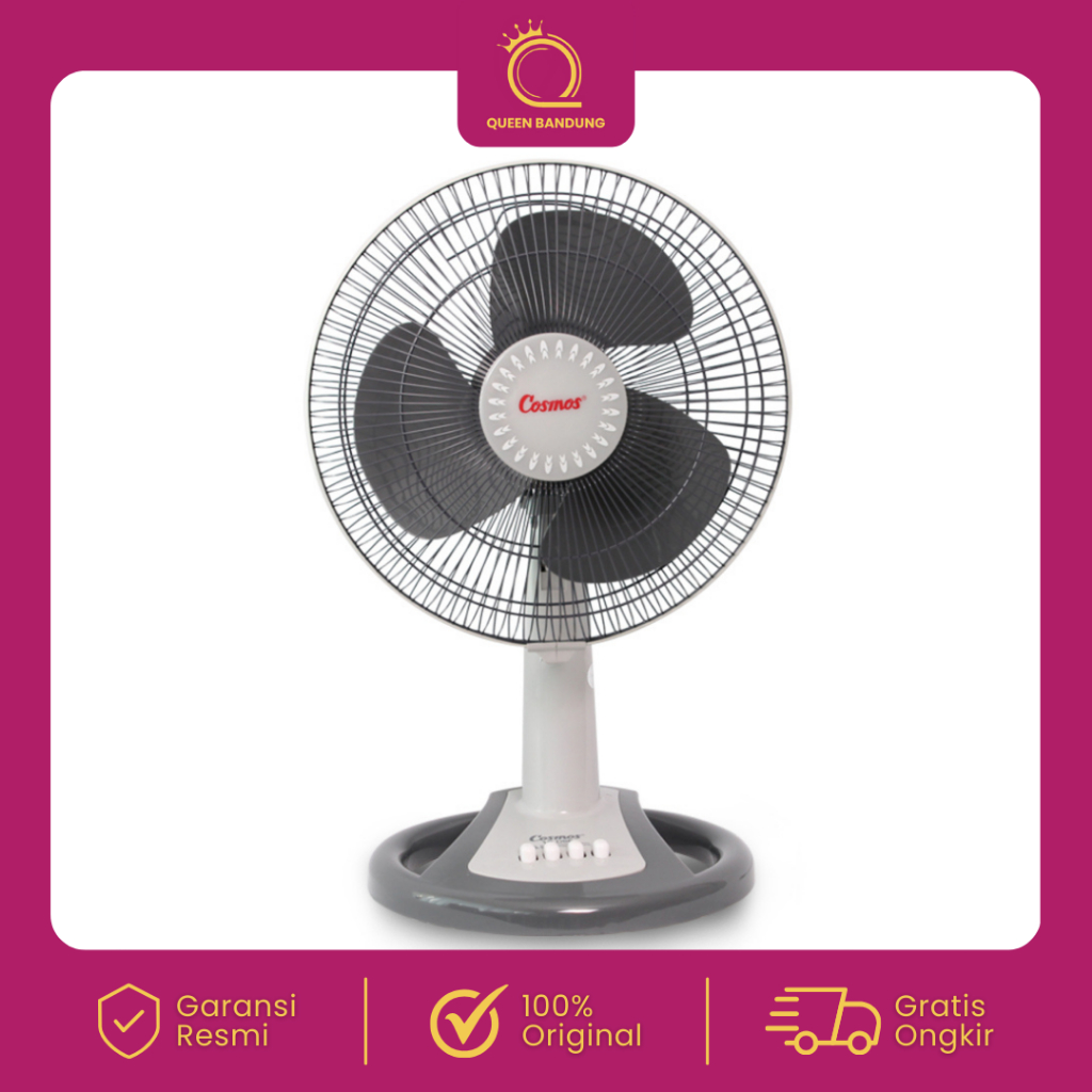 Jual Cosmos Kipas Angin Meja 12 Inch 12-DSE Desk Fan 3 Level Kecepatan ...