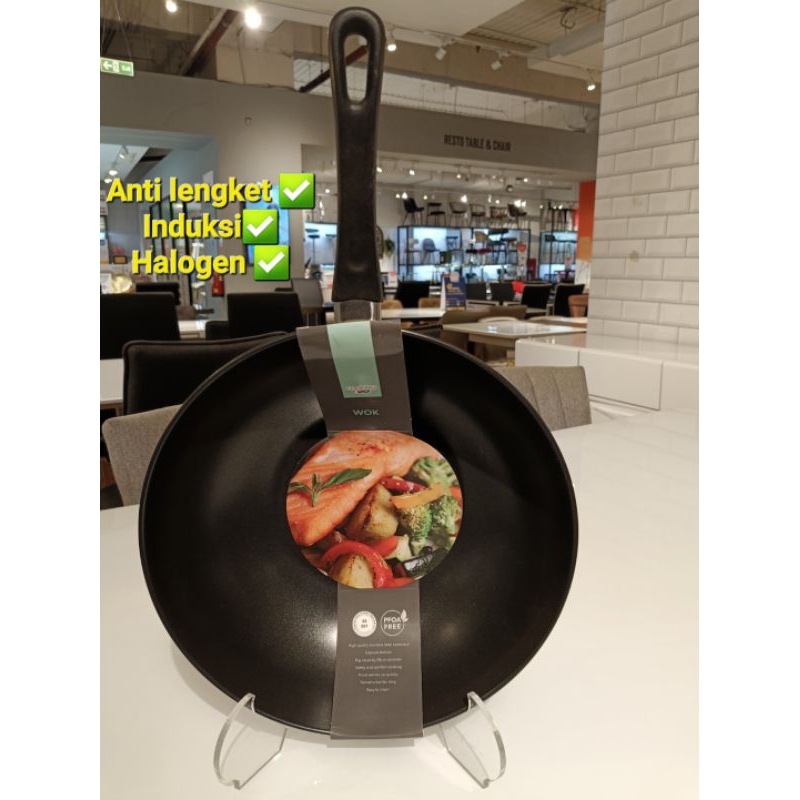 Jual Wok pan Informa althea wajan cooking color 28cm | Shopee Indonesia