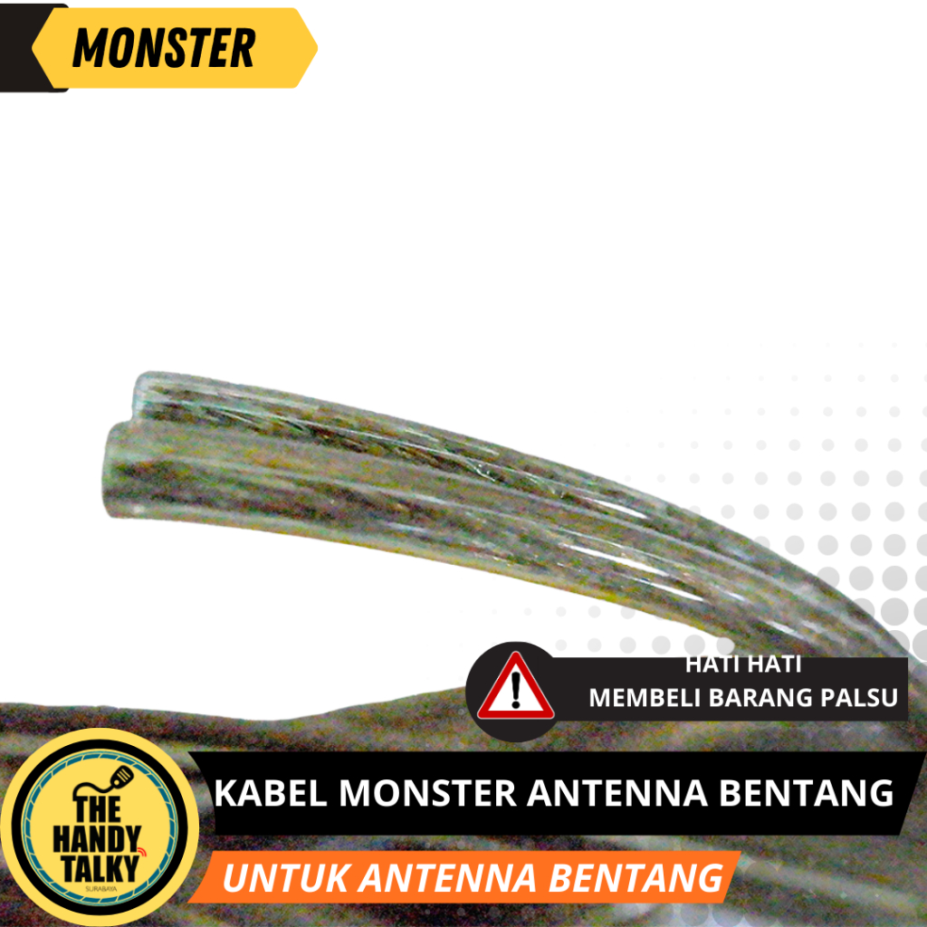 Jual Kabel Monster Kabel Bentang Antenna Antena HF SSB | Shopee Indonesia