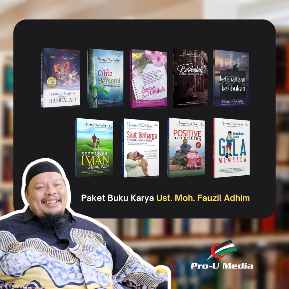 Jual Koleksi Buku Ust. Mohammad Fauzil Adhim Lengkap- paket | Shopee Indonesia