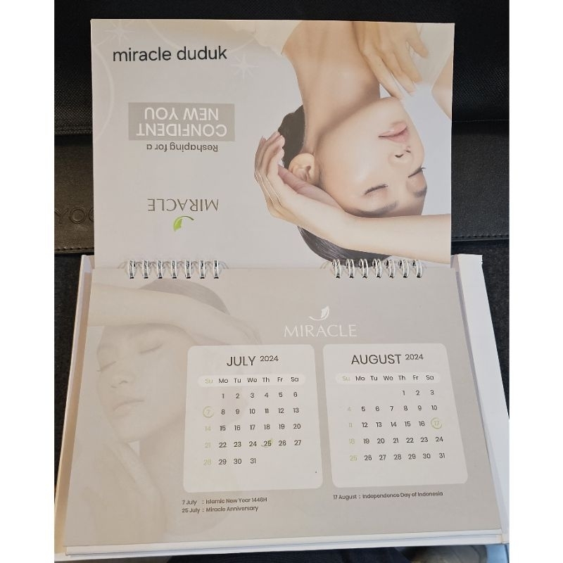 Jual kalender 2024 harian dinding gantung meja duduk bank bca mayapada ...