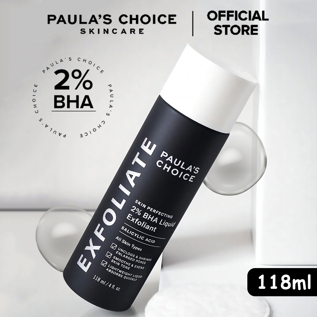 Jual 【118ml】PAULA'S CHOICE Skin Perfecting 2% BHA Liquid Exfoliant Toner (Paulas choice 2% bha ...