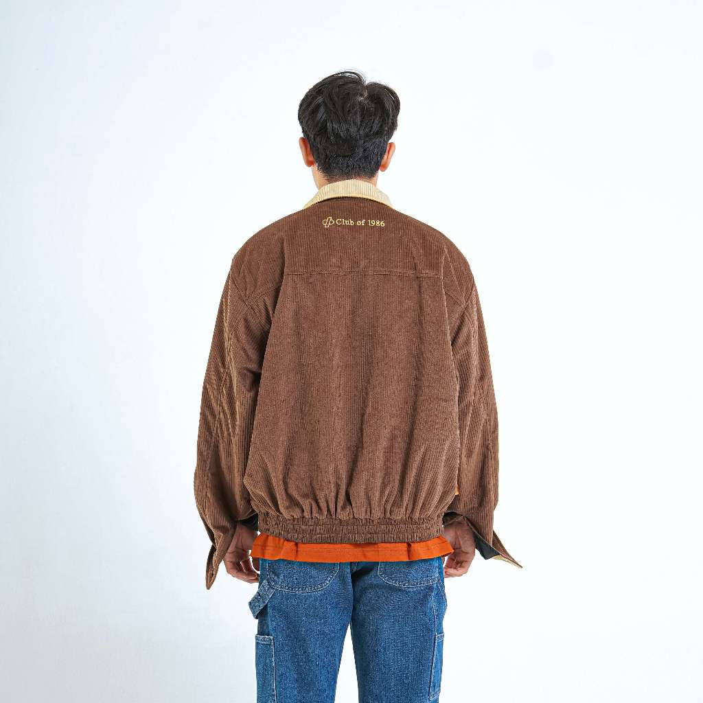 Jual CLUB of 1986 Fujitora Corduroy Oversize Vintage Riding Jacket ...