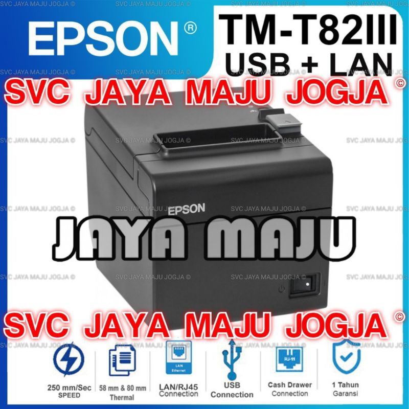 Jual EPSON TM T82 III - (522) USB + LAN // (522) USB // (522) LAN ...