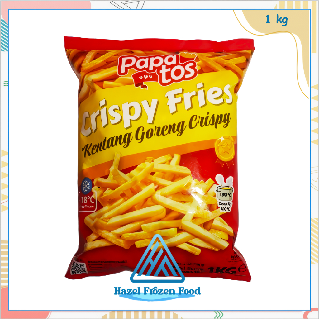 Jual Papatos Kentang Goreng Crispy 1kg Frozen Food Karawang | Shopee ...