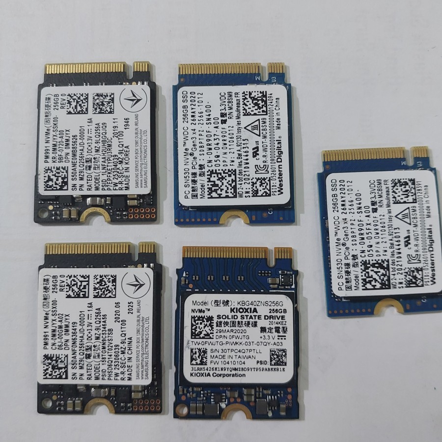 Jual Ssd 256Gb M2 Nvme 2230 Gen3 x4 - SSD M.2 Nvme 2230 256Gb | Shopee ...